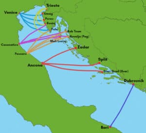 Ferries to Croatia - to Istria, Zadar, Split, Dubrovnik - Visit Croatia